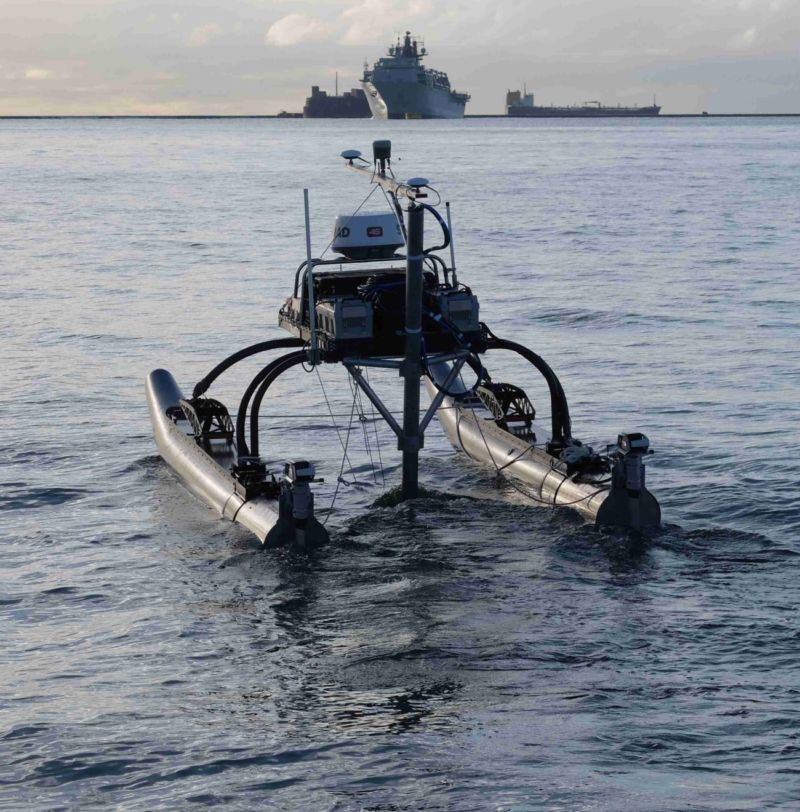 Dynautics integrates SPECTRE on 16' WAM-V Autonomous vessel - Dynautics