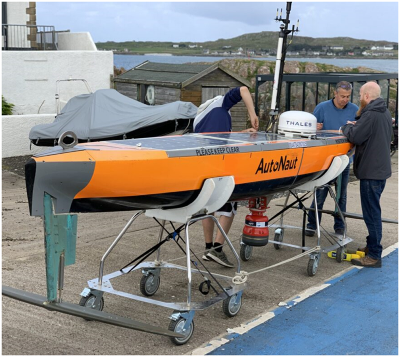 Controlling wave-propelled USVs - Dynautics